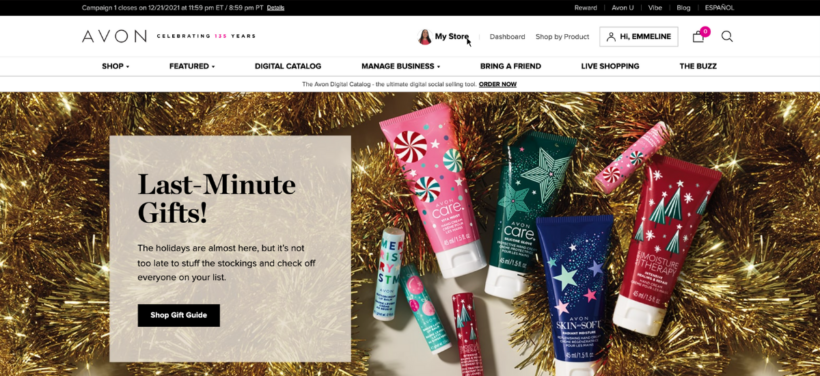 How to edit your Avon online store | Fierce and Radiant Trainings