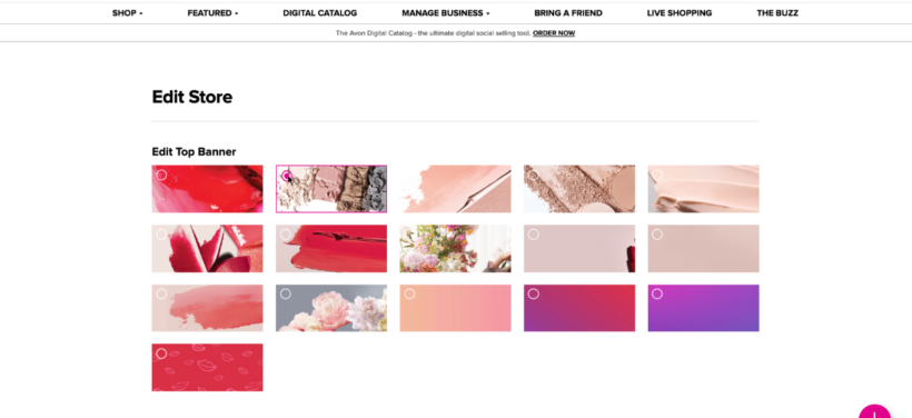 How to edit your Avon online store | Fierce and Radiant Trainings