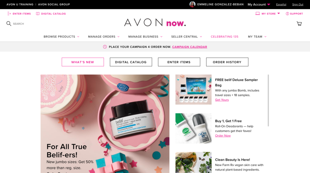 New Avon rep checklist: "What the heck do I do first?"